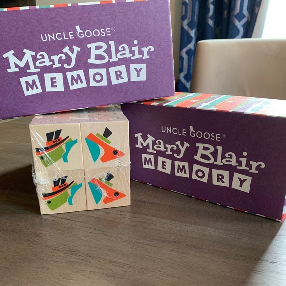 Uncle Goose | Toys | New Uncle Goose Childrens Memory Blocks Mary Blair ...
